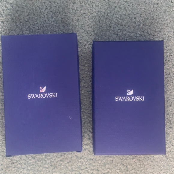 Swarovski | Jewelry | Swarovski Dazzling Swan Pierced Earring 546999 ...